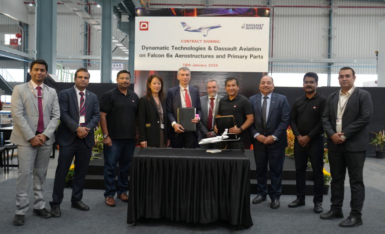 Dynamatic Technologies & Dassault Aviation sign a Long Term Contract ...